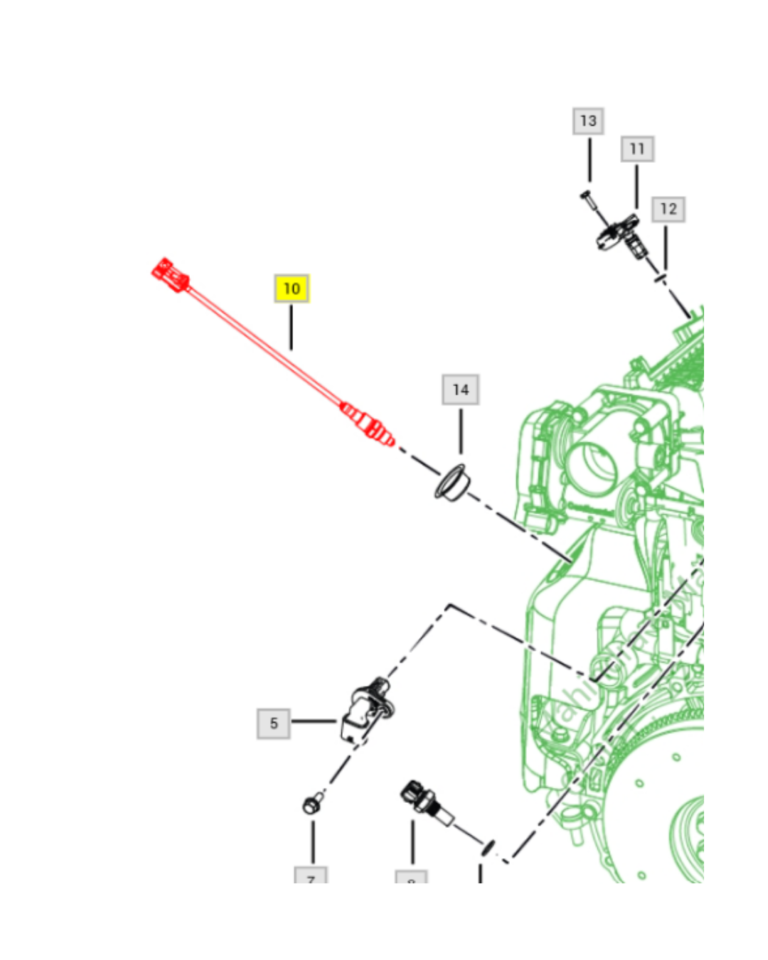 SENSOR OXIGENO MAHINDRA KUV100 1.2 PRIMARIO Y SECUNDARIO – Repuestosgr